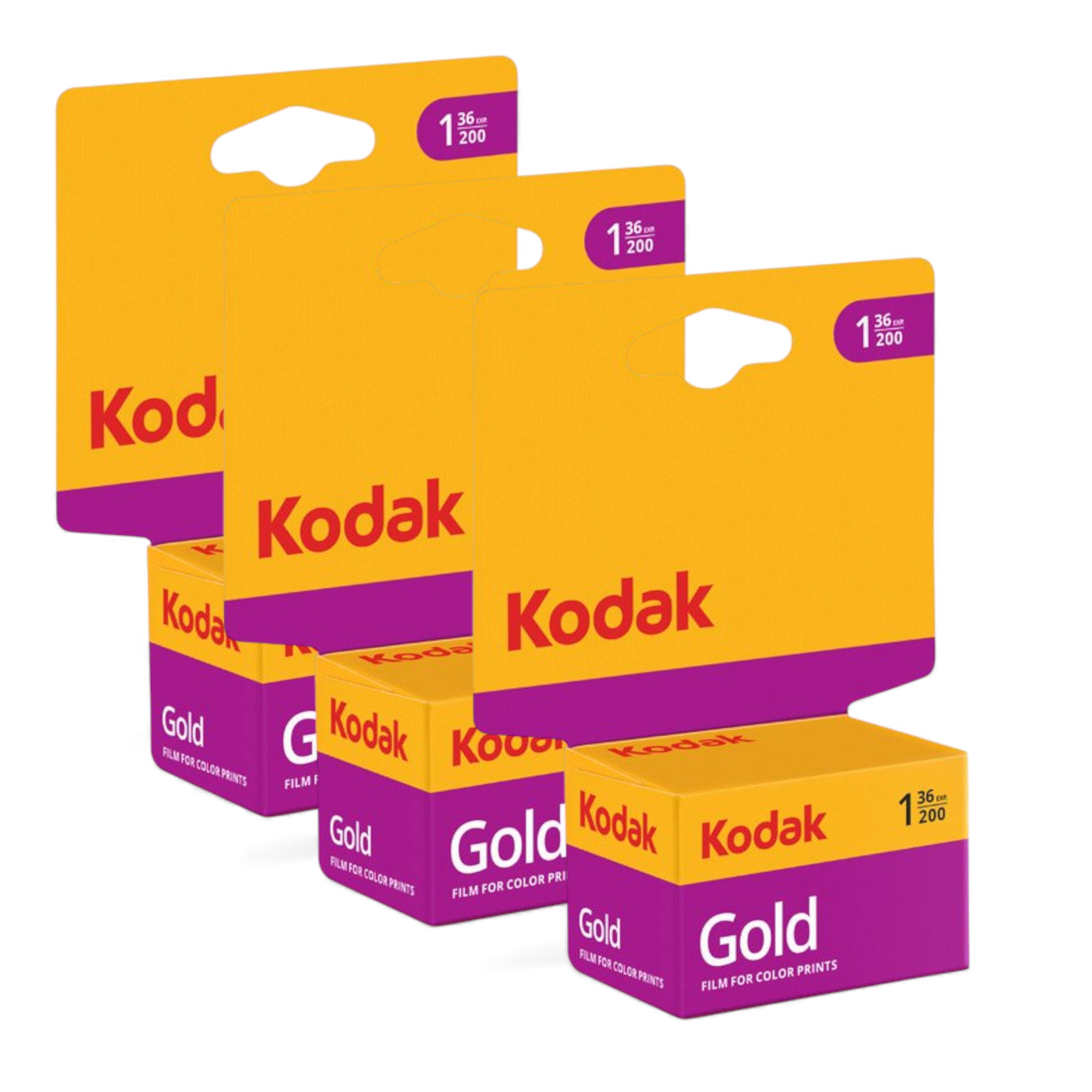 Buy Kodak GOLD 200 35mm Film – 36exp 3 Pack – Australian Analog